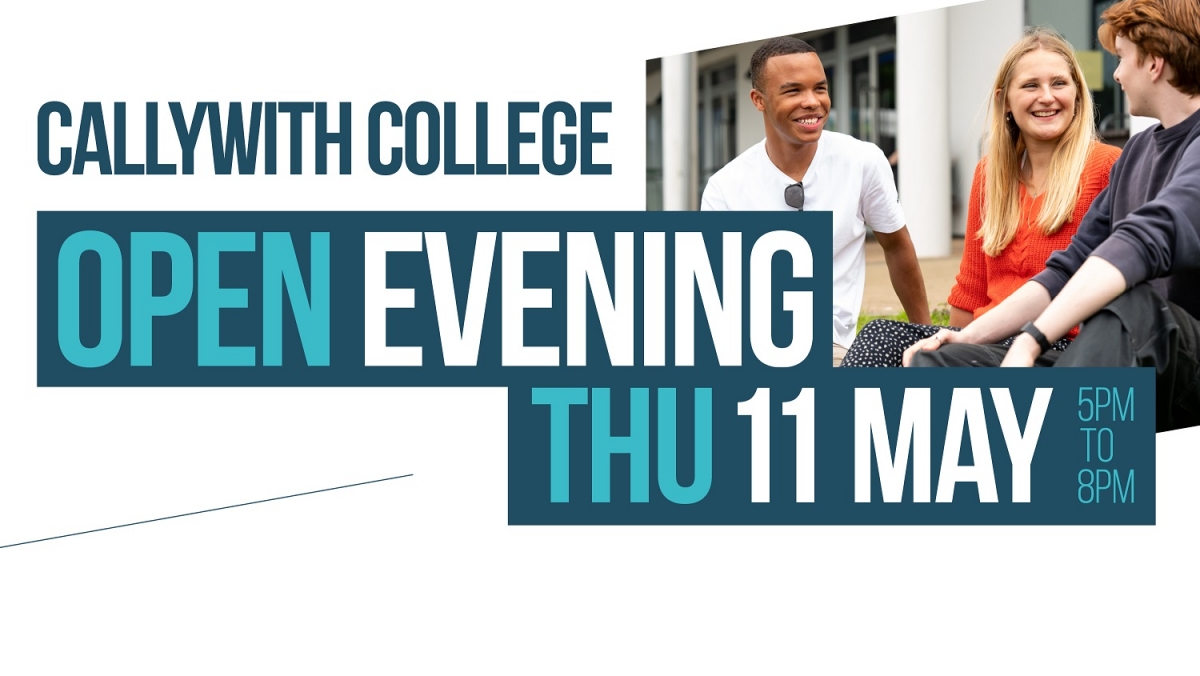 Callywith Open Evening, Thursday 11th May, 5pm - 8pm